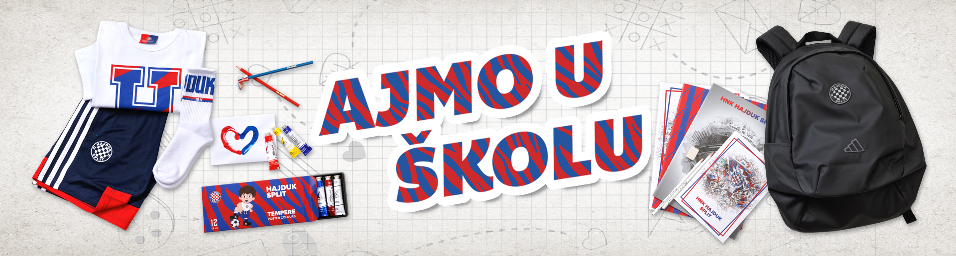 Hajduk Školski asortiman | Hajduk Web Shop